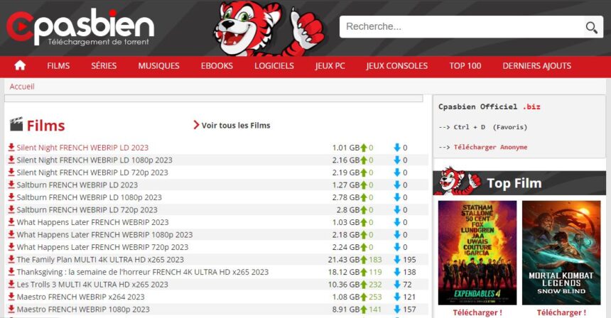 Cpasbien : La nouvelle adresse officielle du site en 2024 • Flash Actualité